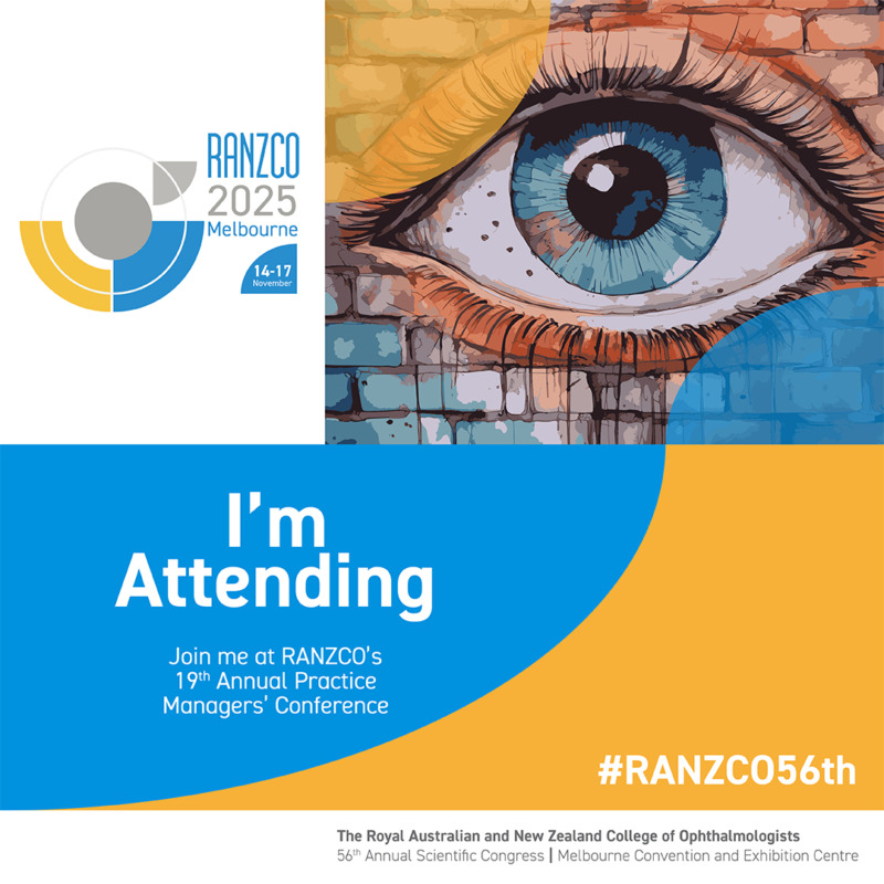 Practice Managers’ Resources - RANZCO 2025